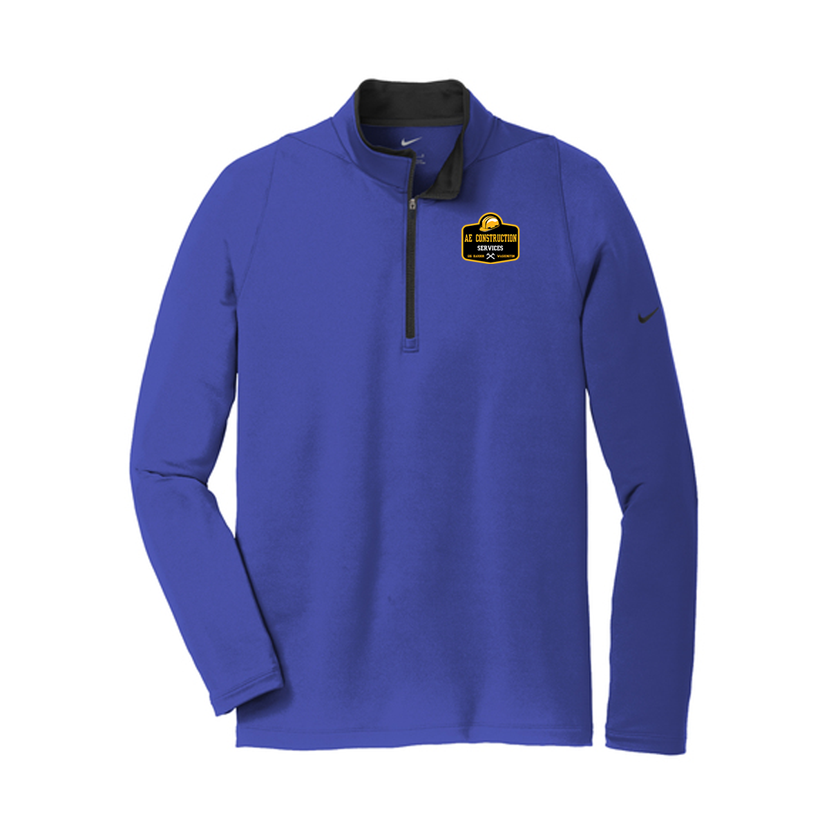 Nike 1/2-Zip Cover-Up: Full Color Custom Wicking Stretch – EZ Corporate ...