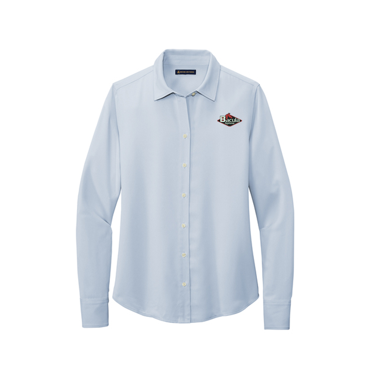 Brooks Brothers® Women’s Full-Button Satin Blouse | Luxurious Polyester ...