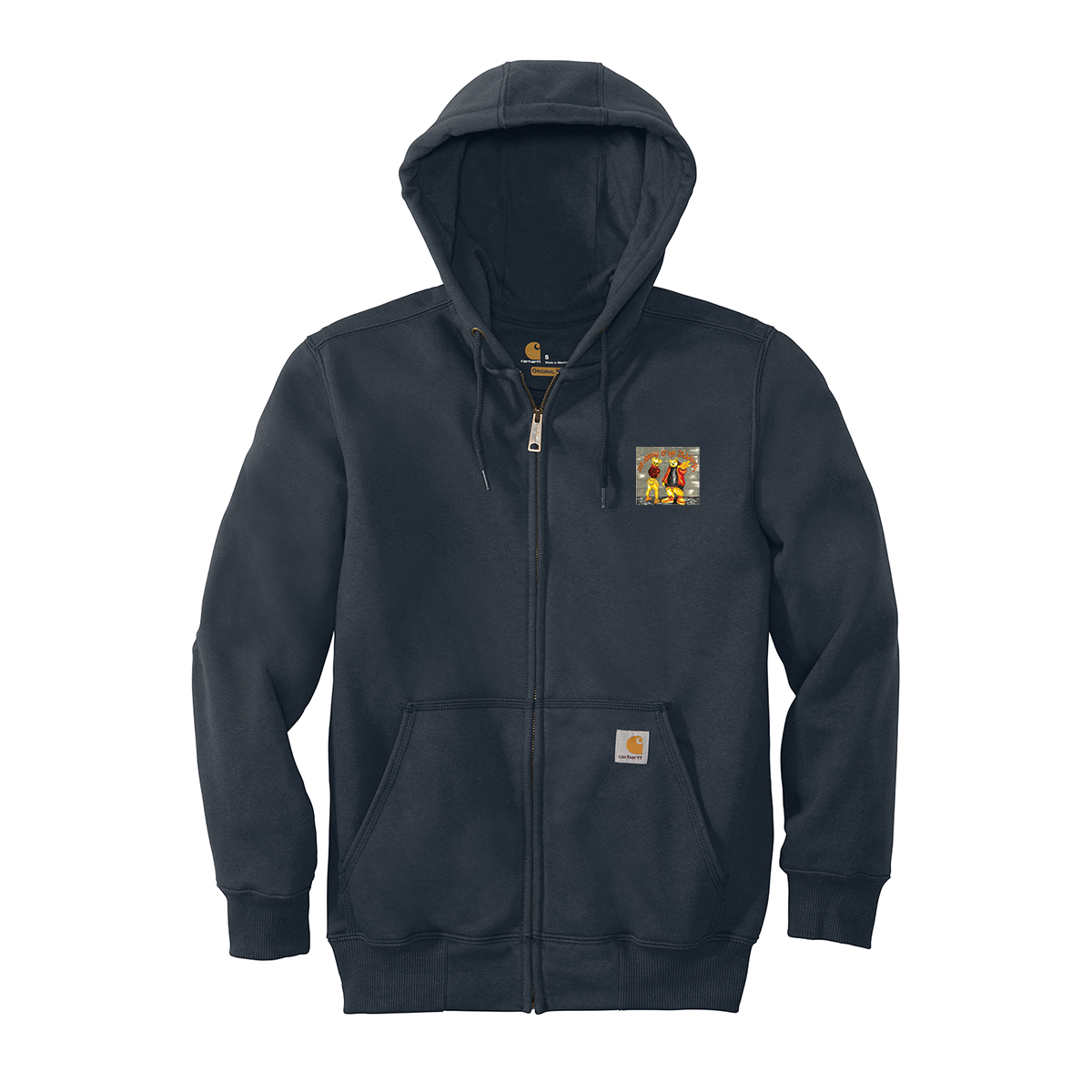 Carhartt ® Rain Defender ® Paxton Heavyweight Hooded Zip-Front Sweatsh ...