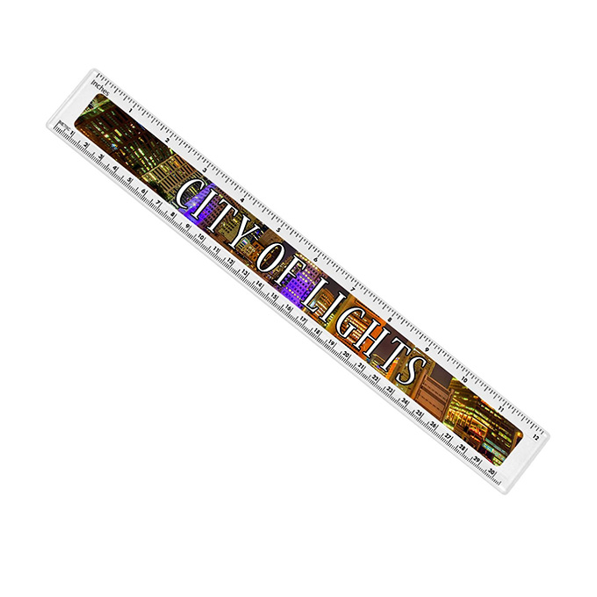12” Ruler Full Color Digital Print | Custom Promotional Rulers – EZ ...