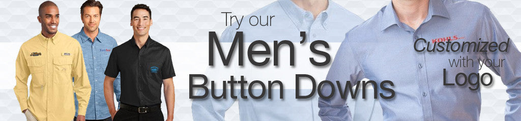Best Men's Button Down Shirts – Custom & Designer Work Shirts – EZ ...