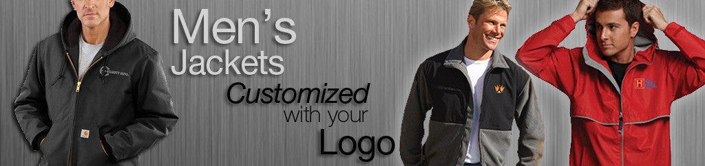 Custom Jackets for Men with Logo | Embroidered Work Jackets