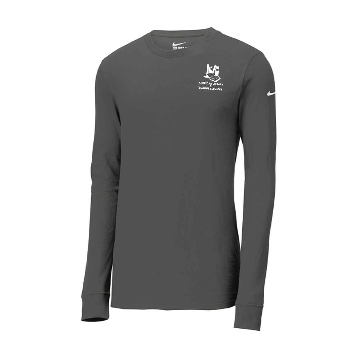 Nike Long Sleeve Tee: Full Color Custom Wicking Cotton Blend – EZ ...