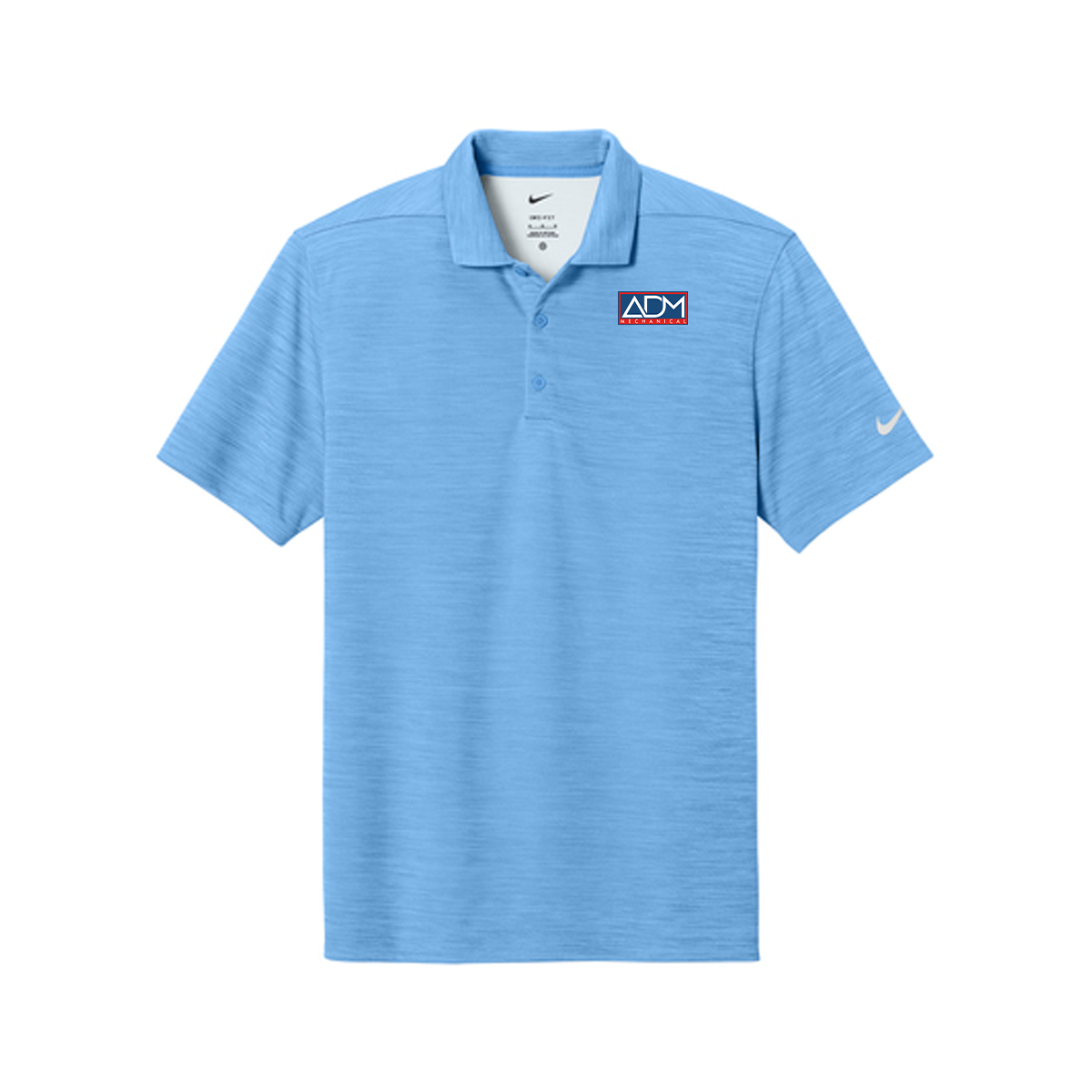 Nike Striated Polo: Full Color Custom Wicking Recycled Shirt – EZ ...