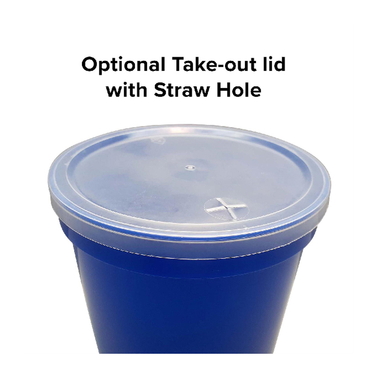 Stadium Cup Take Out Lids W2111A | Durable Polyethylene Lids – EZ ...