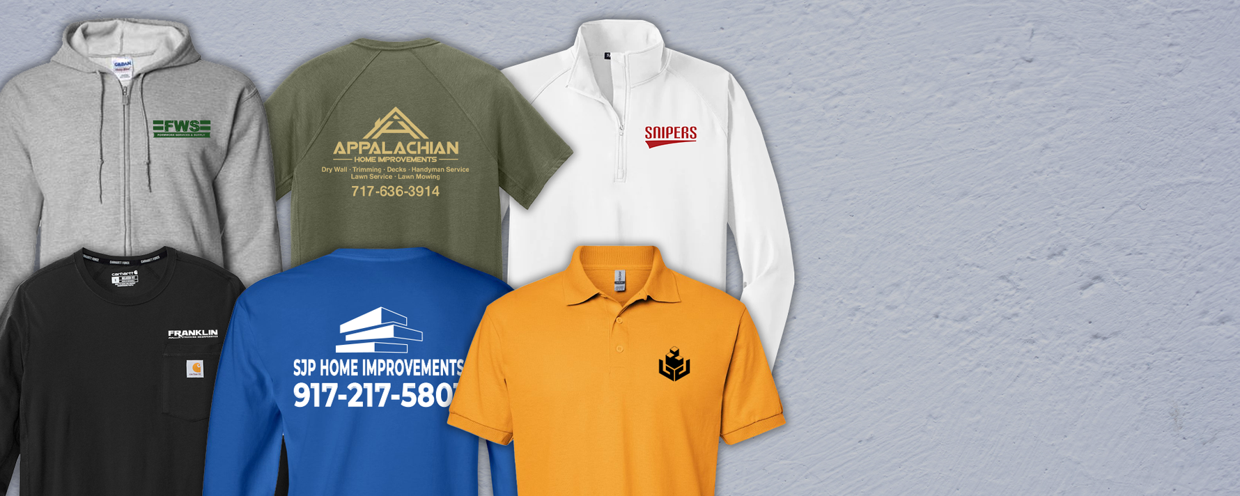 Custom Logo Embroidered & Printed Apparel | EZ Corporate Clothing