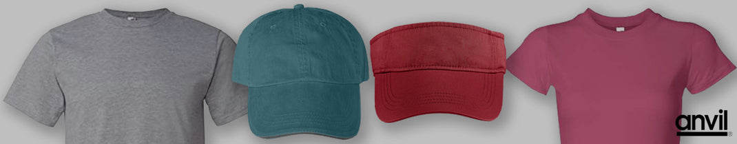 Custom Anvil Caps and Apparel – Printed and Embroidered Logos – EZ ...