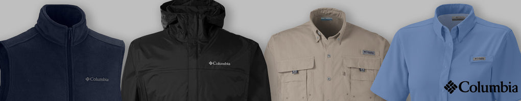Custom Embroidered Columbia Shirts | Custom Logo Apparel