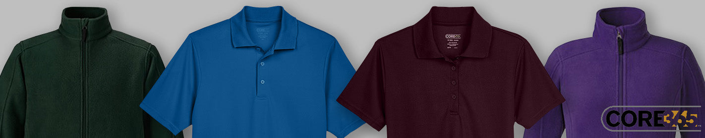 Customize Core365 Polo Shirts and Jackets with Your Logo – EZ Corporate ...