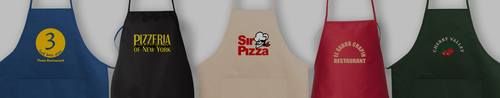 Personalized Embroidered Aprons – Food Service Apparel