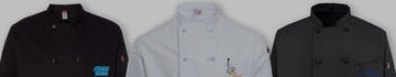 Men's and Women's Embroidered Chef Coats– Custom Kitchen Apparel