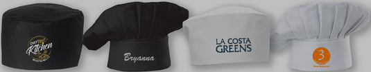 Custom Chef Hats – Embroidered Kitchen Apparel