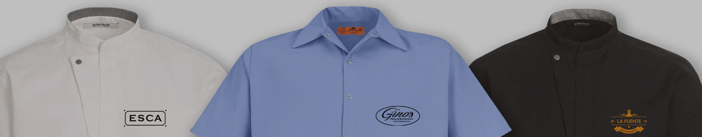 Custom Kitchen Shirts – Embroidered Kitchen Apparel – EZ Corporate Clothing