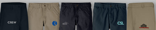 Custom Embroidered Work Pants and Shorts - Business Apparel – EZ ...