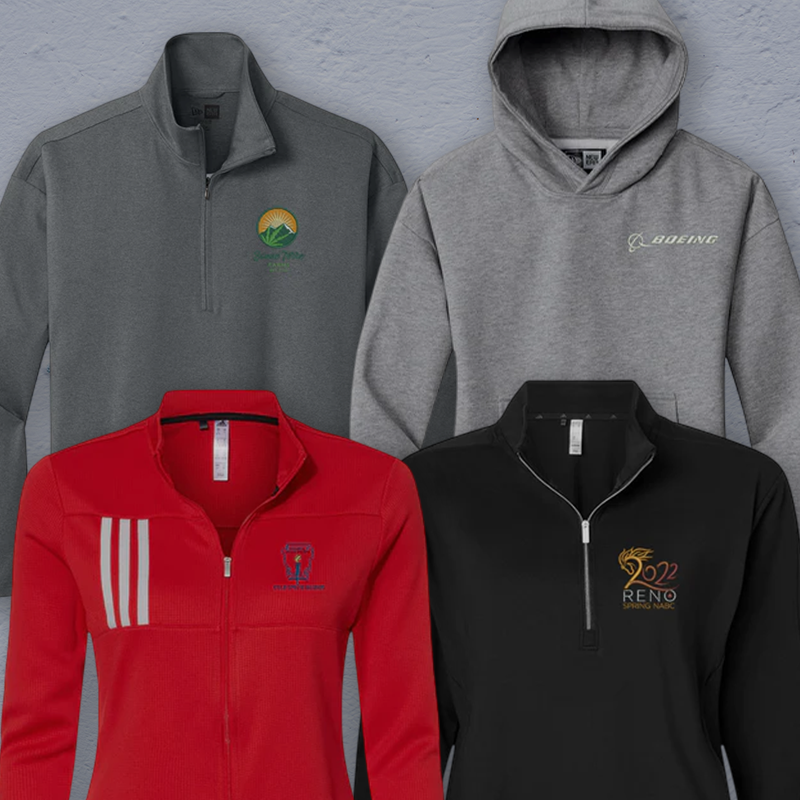 Custom Men’s Sweatshirts | Logo Printed or Embroidered