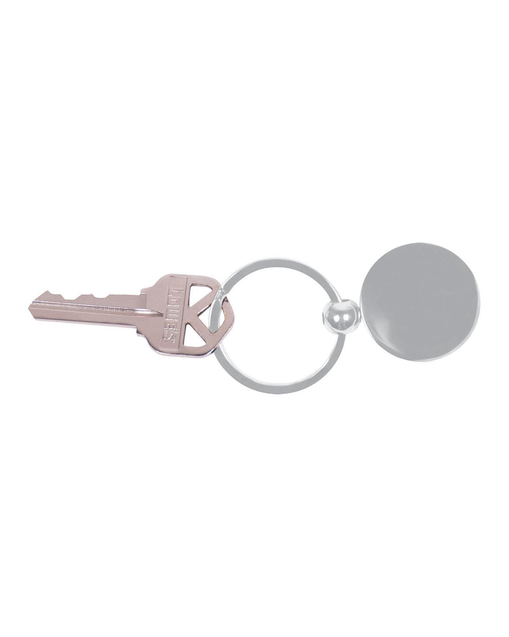 Round Metal Key Chain Clothings online EZ Corporate Clothing