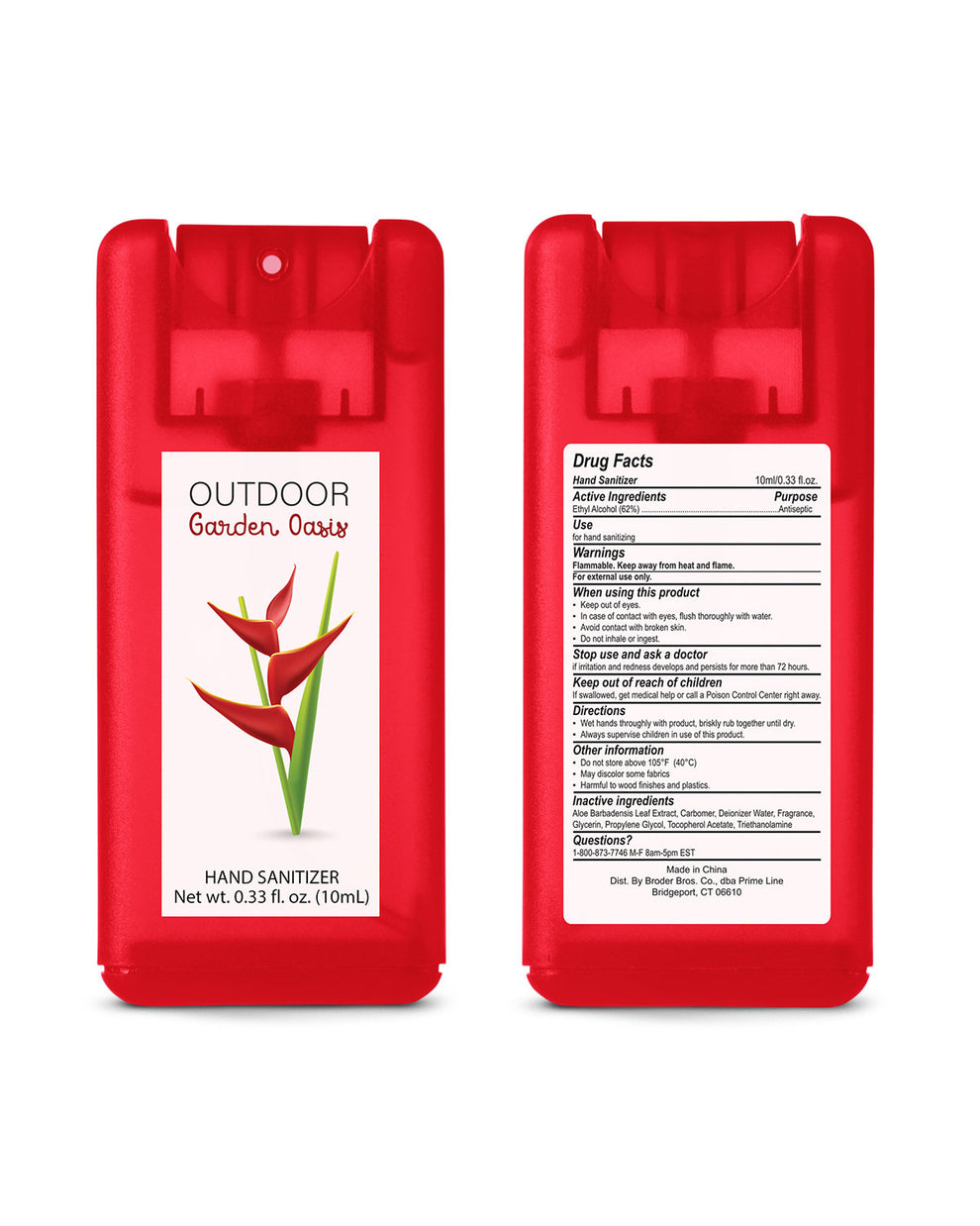 Mini Rectangle Card Shape Hand Sanitizer Spray – EZ Corporate Clothing