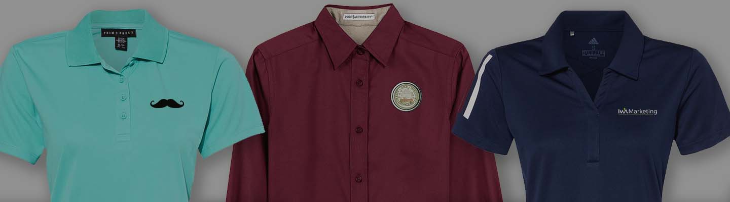 Women’s Custom Embroidered and Printed Business Clothing – EZ Corporate ...