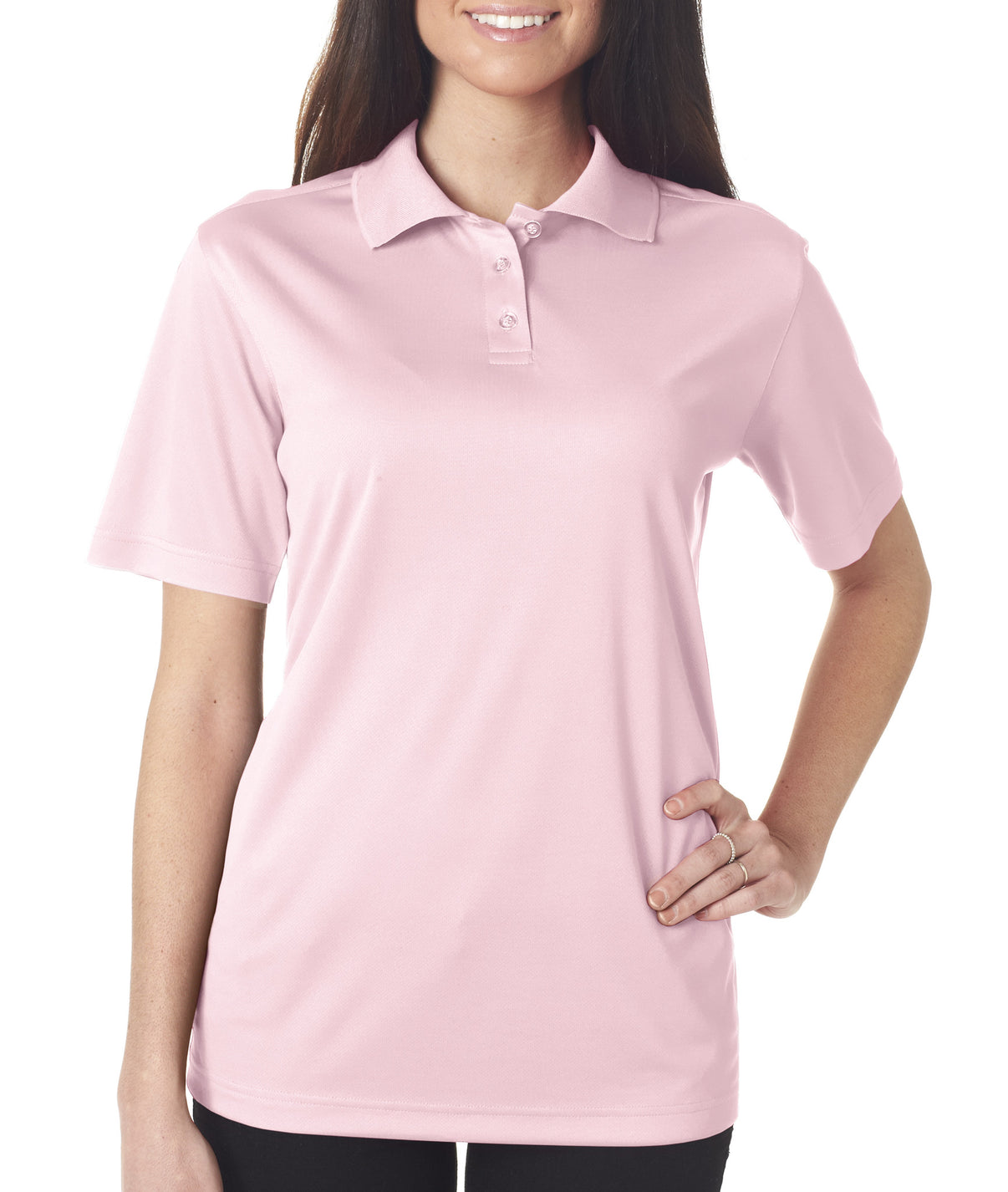 Ultraclub Ladies Custom Logo Cool-N-Dry Sport Polo – EZ Corporate Clothing