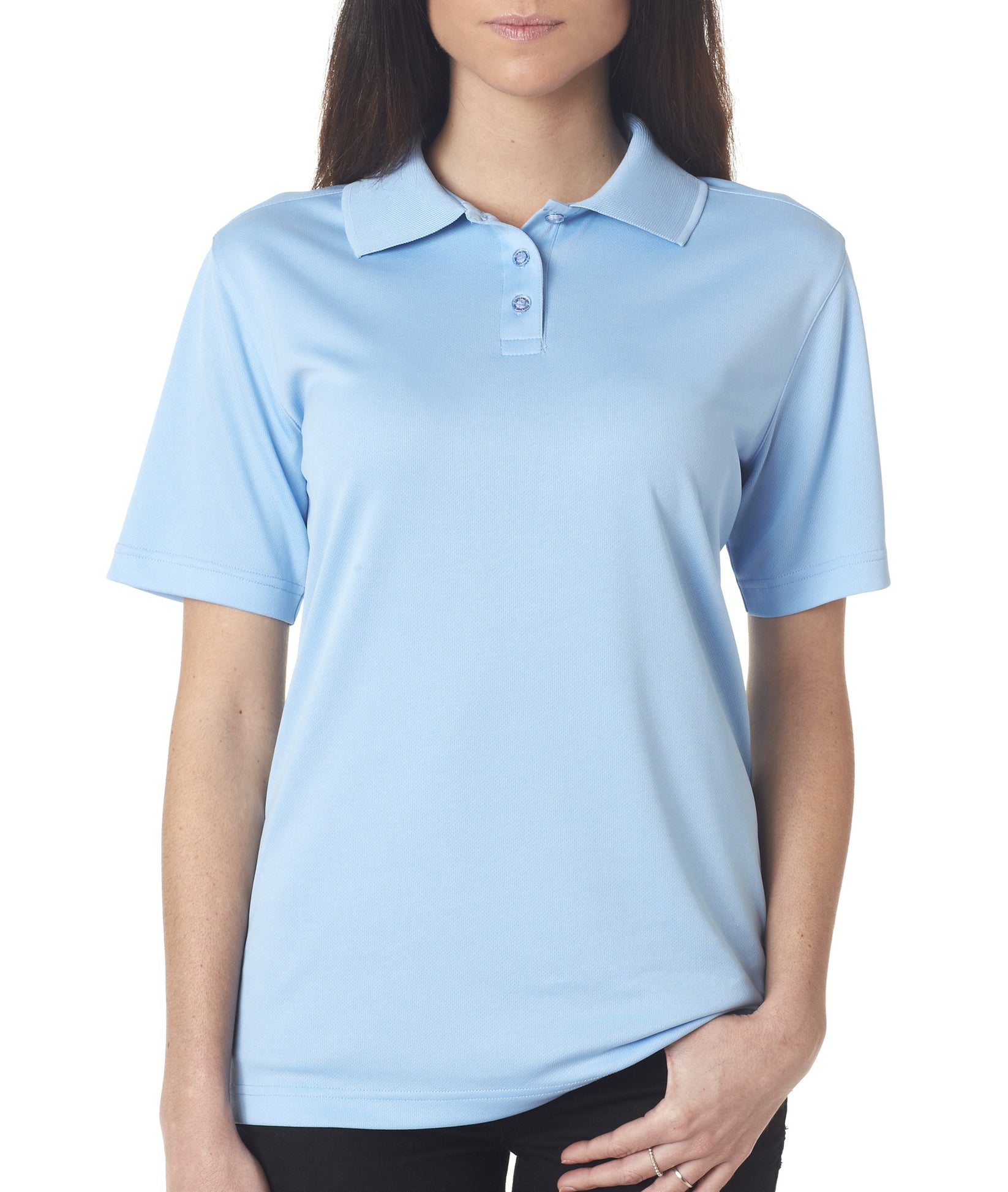 Ultraclub Ladies Custom Logo Cool-N-Dry Sport Polo – EZ Corporate Clothing