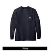 Carhartt Pocket Long Sleeve T-Shirt | Branded Workwear Essentials – EZ ...
