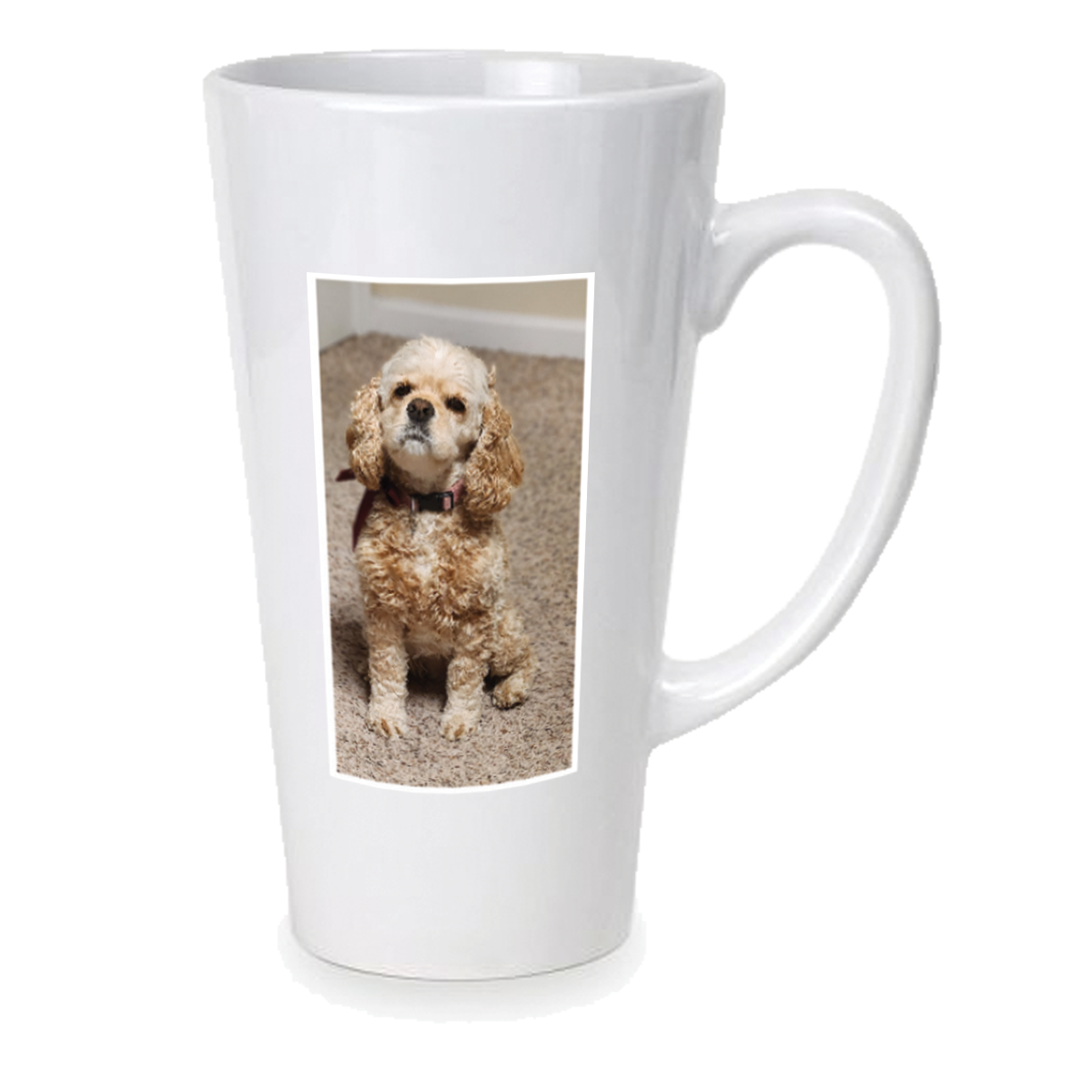 17 oz. Sublimatable White Latte Mug with Handle – EZ Corporate Clothing